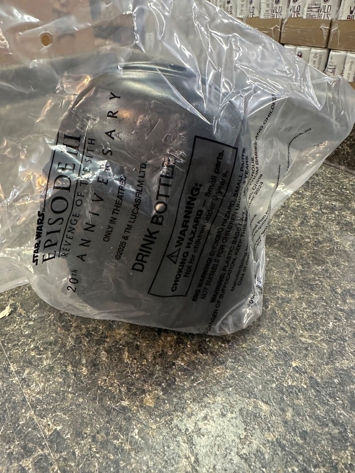 Star Wars Revenge of the Sith Cinemark 20th Anniversary Darth Vader Cup ...