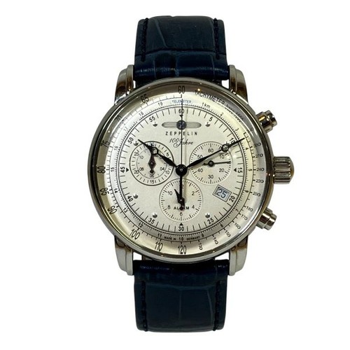 ZEPPELIN 100th Anniversary Series Chronograph Alarm 7680-1N Quartz ...