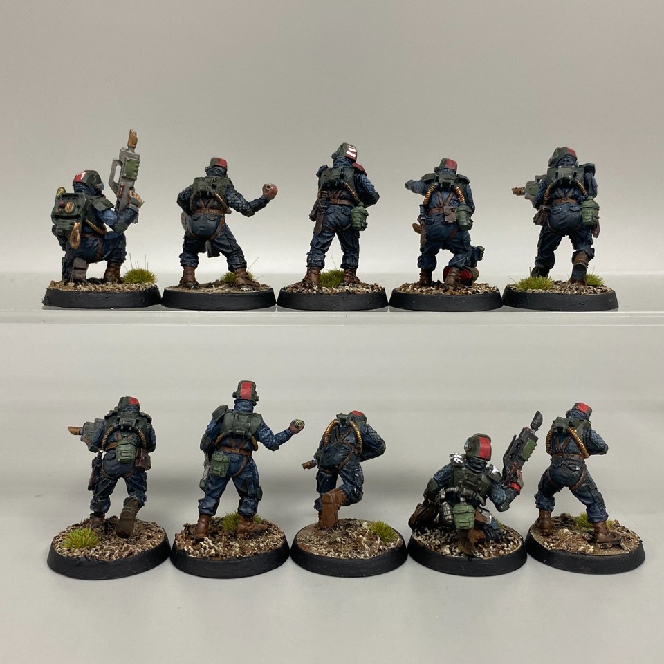 FORGE WORLD ELYSIAN DROP TROOPS SQUAD ASTRA MILITARUM IMPERIAL GUARD ...