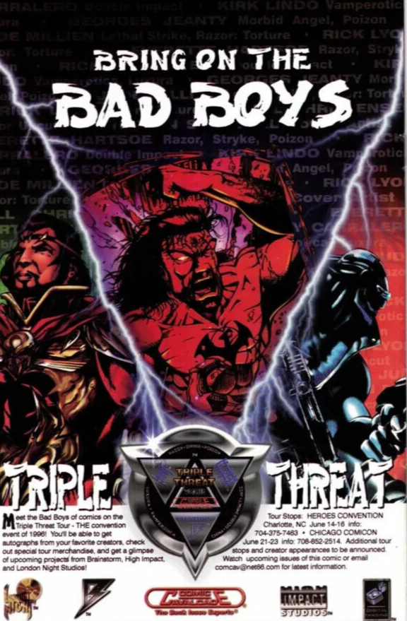 RAZOR, Torture - 1996 London Night Studios #3 - Very Fine/NM - Bagged ...