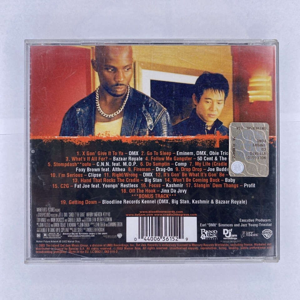 Jet Li DMX Cradle 2 the Grave CD | eBay