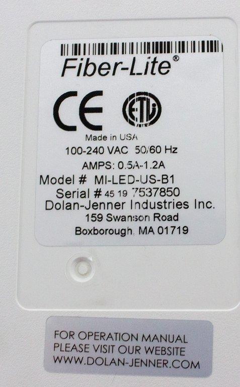 Dolan-Jenner Fiber-Lite Mi-LED Fiber Optic LED Illuminator for Micr ...