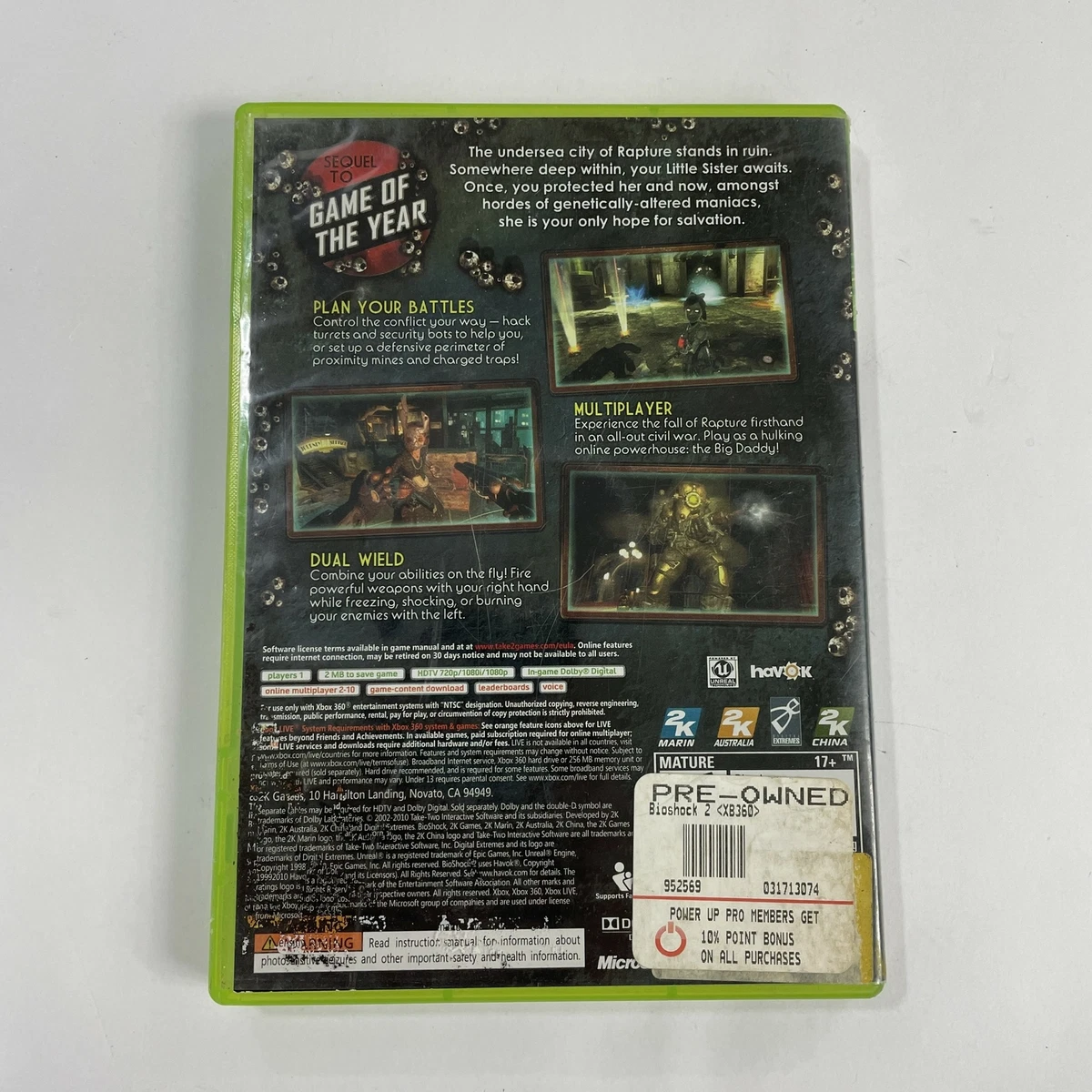 Bioshock 2 Multiplayer Characters