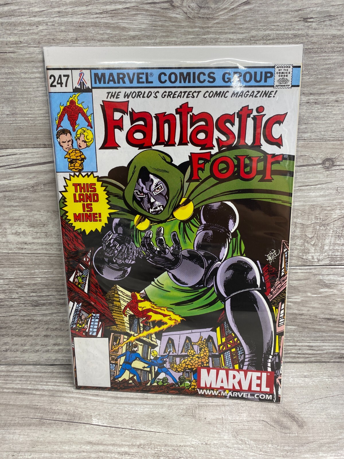Marvel Legends Comics Toybiz Comic Book Reprint Fantastic Four #247 | eBay