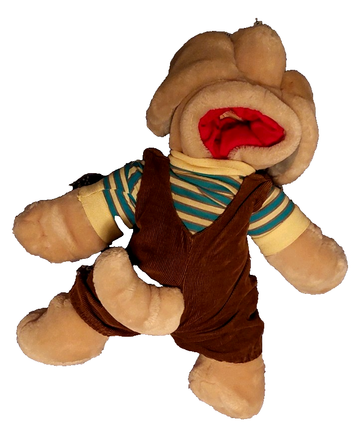 Vintage 1980s Ganz Wrinkles Dog Plush Puppet Tan 18" | eBay