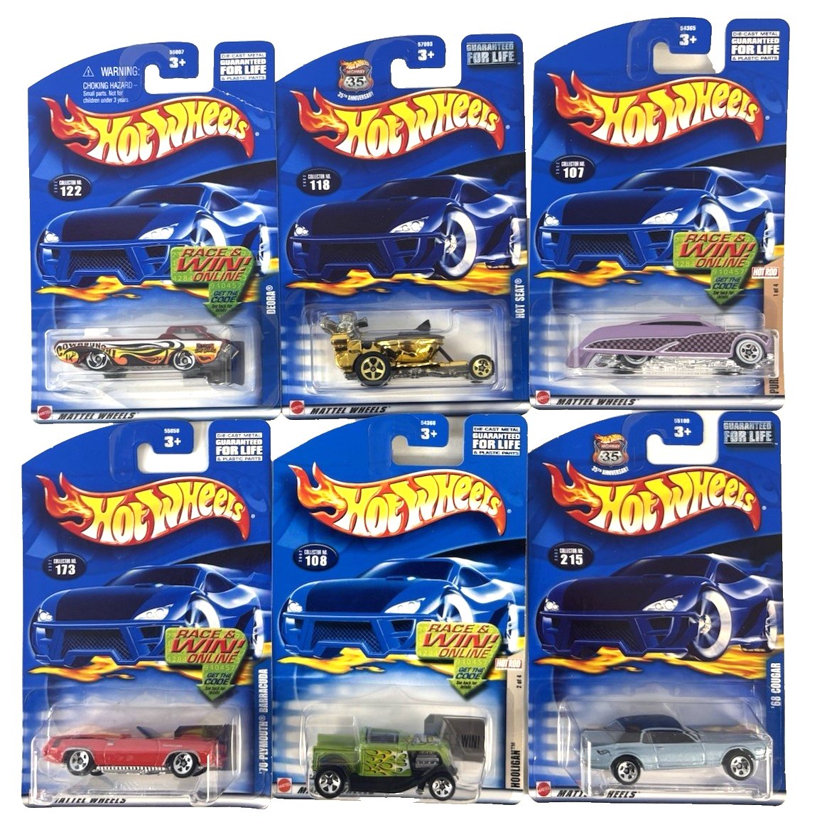 Hot Wheels 2002-03 Collectors Lot- 36 Factory Sealed Cars | eBay