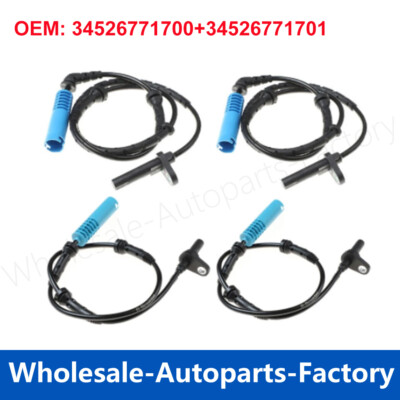 Set of 4PCS ABS Wheel Speed Sensor for BMW E60 E61 528xi 530xi 528i ...