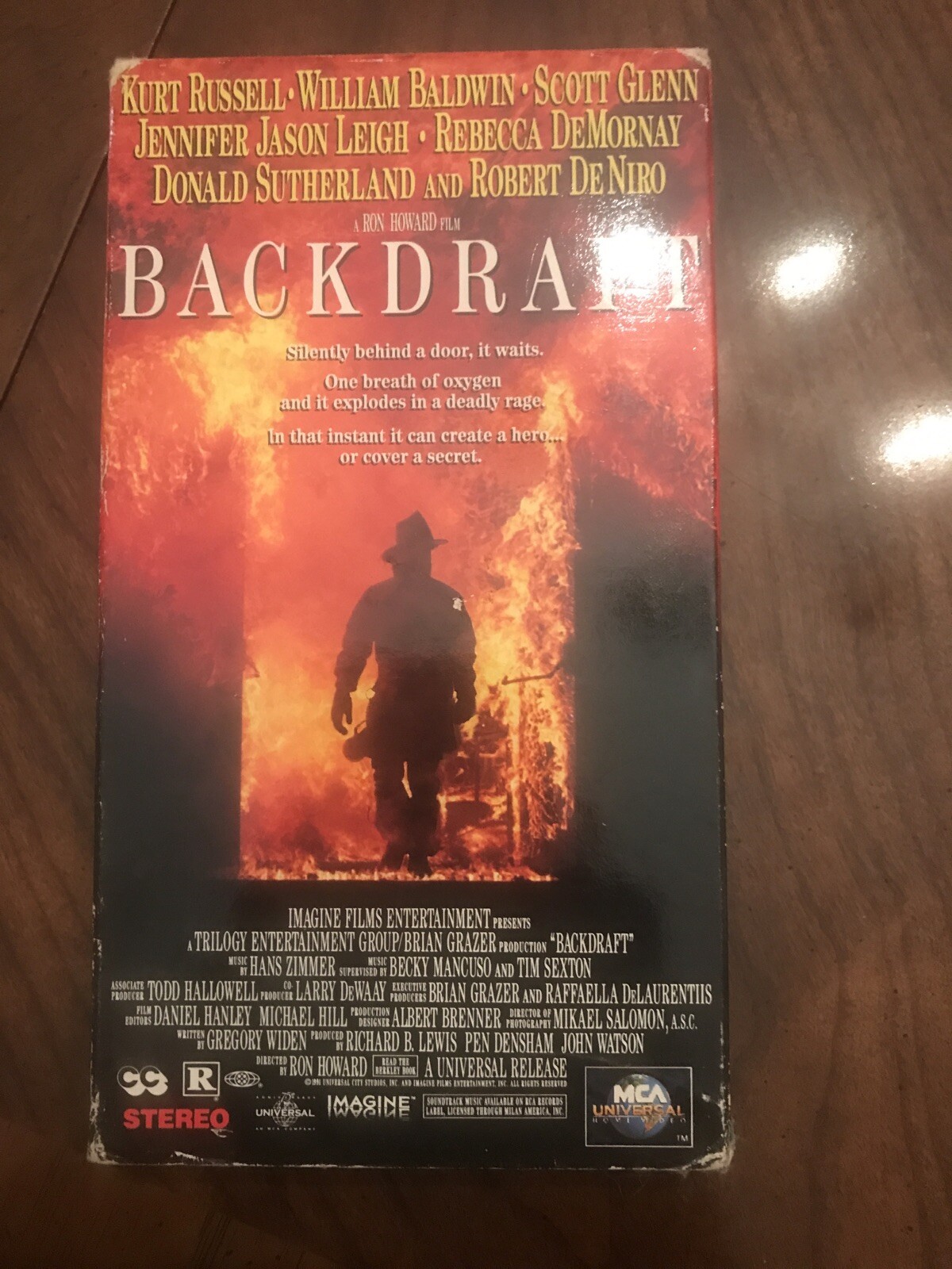 Backdraft (VHS, 1991) Kurt Russell 96898107839 | eBay