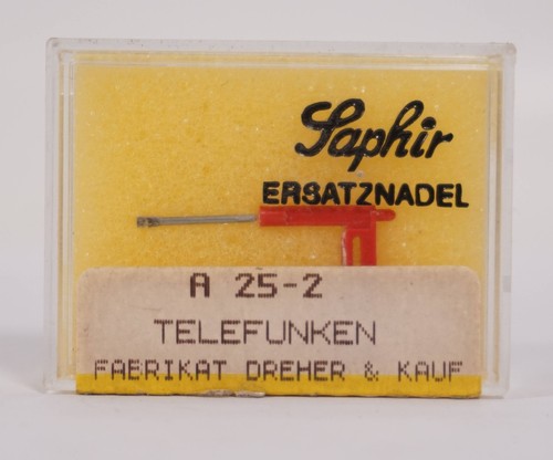 Telefunken Sapphire Replacement Needle A 25-2 Brand Dreher & Kauf ...