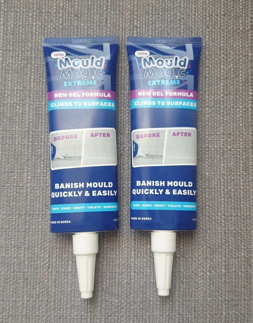 2 Pack - Mould Magic Extreme Original 120g Tube Kills All Mould Types ...