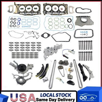 For Dodge Ram Chrysler Jeep 11-15 5184357AE Timing Chain Kit & Lifters ...