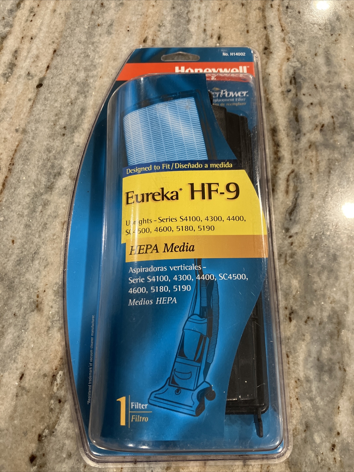 Honeywell H14002 Eureka HF-9 HEPA Filter New For S4100 4300 4400 SC4500 ...