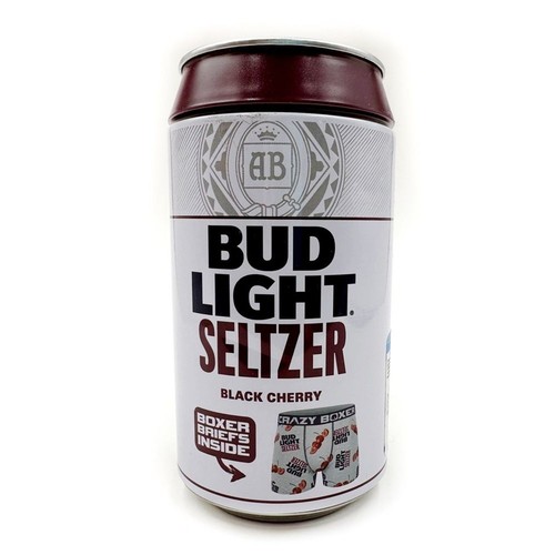 Bud Light Seltzer Black Cherry Boxer Briefs Mens XL Underwear Fun ...