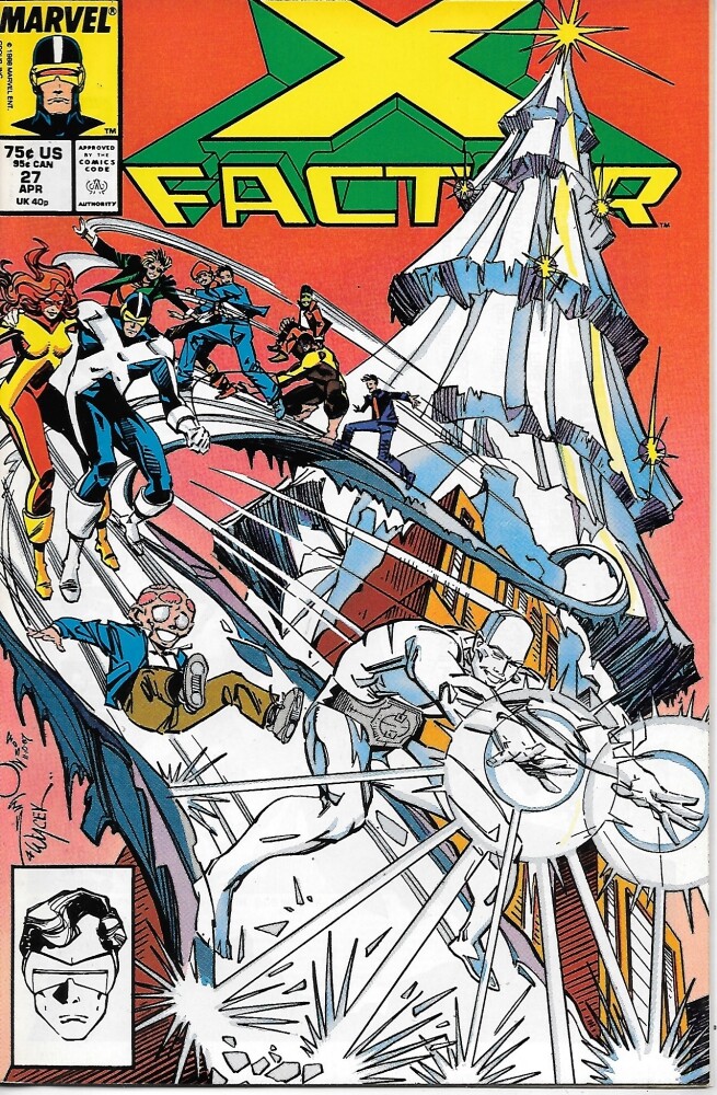 X-Factor Comic Book #27 Marvel Comics 1988 VERY HIGH GRADE UNREAD NEW ...