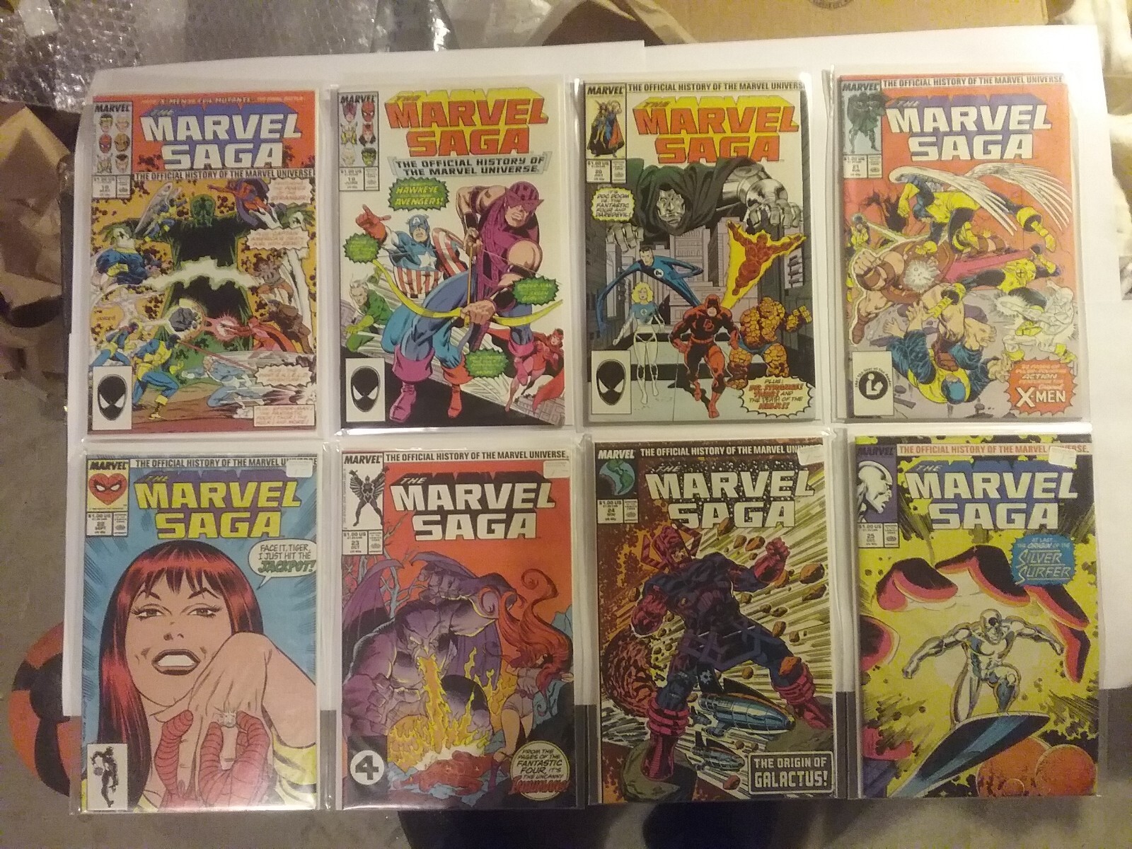 The Marvel Saga #1 -25 Complete Marvel Comic Collection | eBay