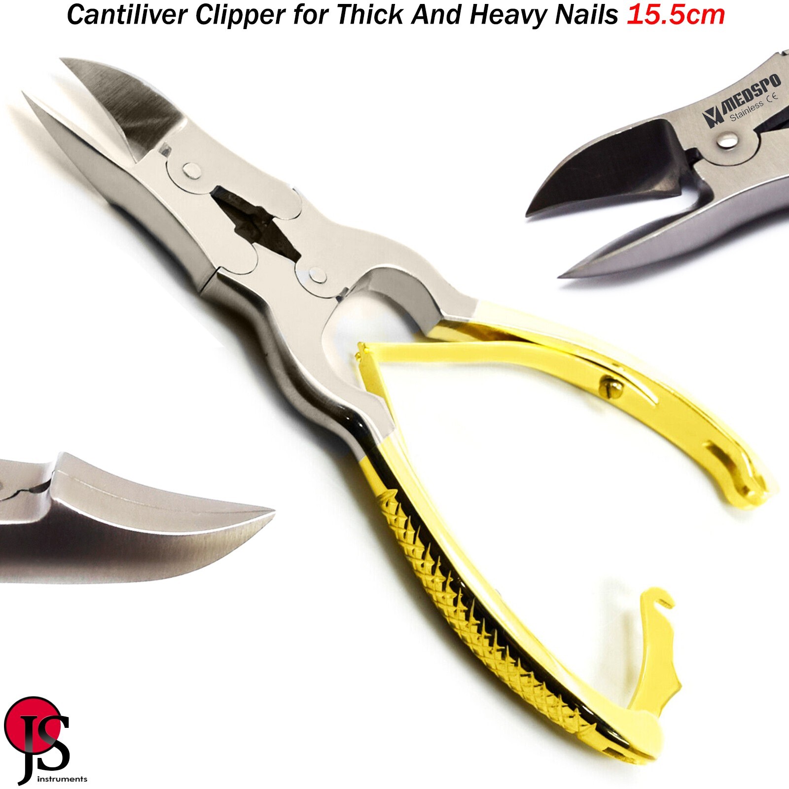 Toenail Clippers For Thick Ingrown Heavy Duty Cutter Nipper Podiatry Pedicure | eBay