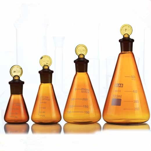 Conical glassware organic Distillation 25-500ml Laboratory Chemistry ...