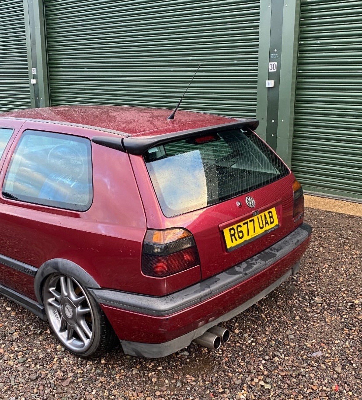 VW GOLF MK3 ZENDER STYLE 3 PIECE ROOF SPOILER | eBay