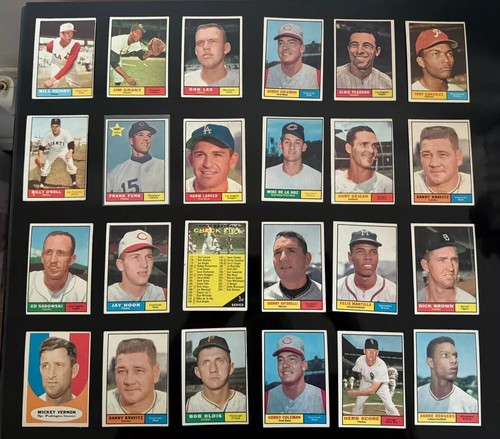 1961 Topps Baseball Cards- 61 Vintage Cards - Norm Larker | Bob Lee | eBay