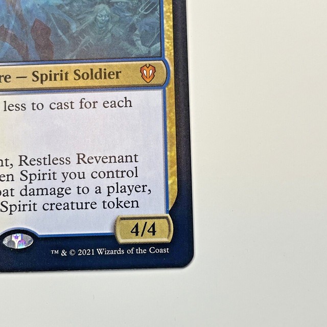 MTG Millicent, Restless Revenant Commander: Innistrad: Crimson Vow 001/ ...