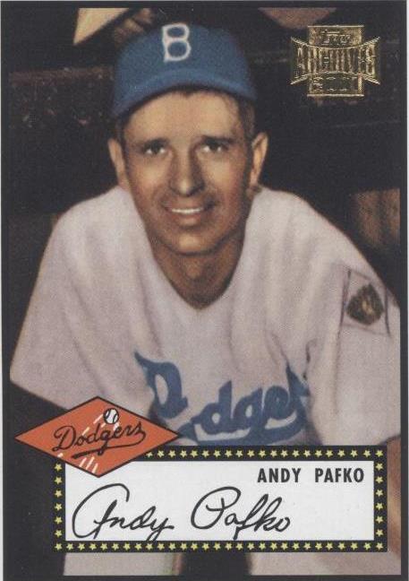 2001 Topps Archives - Andy Pafko #11 for sale online | eBay