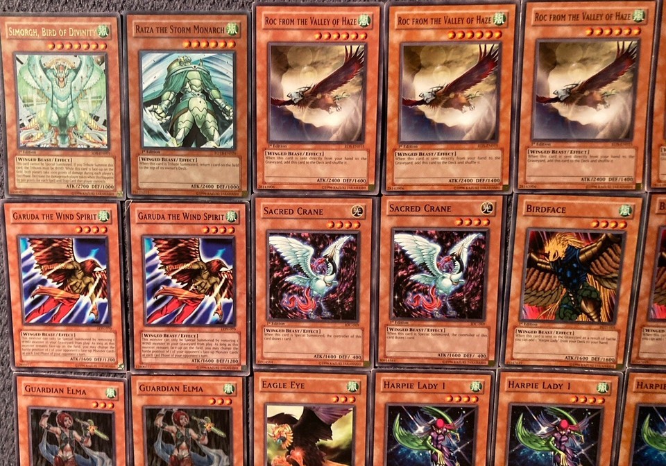 Yu-Gi-Oh! Winged Beast Wind Lot - Retro/Legacy Cards | eBay