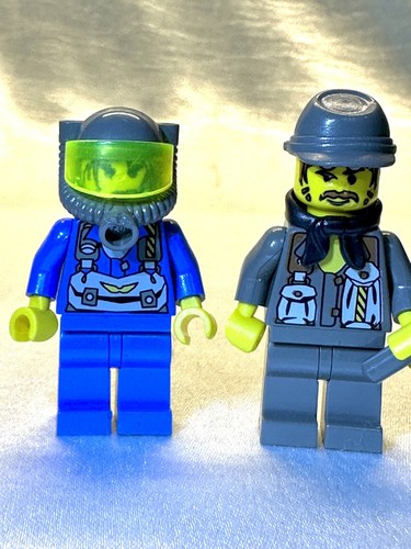 MINI FIGURES LEGO Rock Raiders Lot - DOCS and JET Retired Mini Figs VTG ...