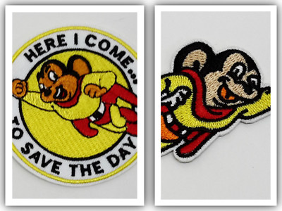 Mighty Mouse TV Series 3" Patch Collection - Your Choice | eBay