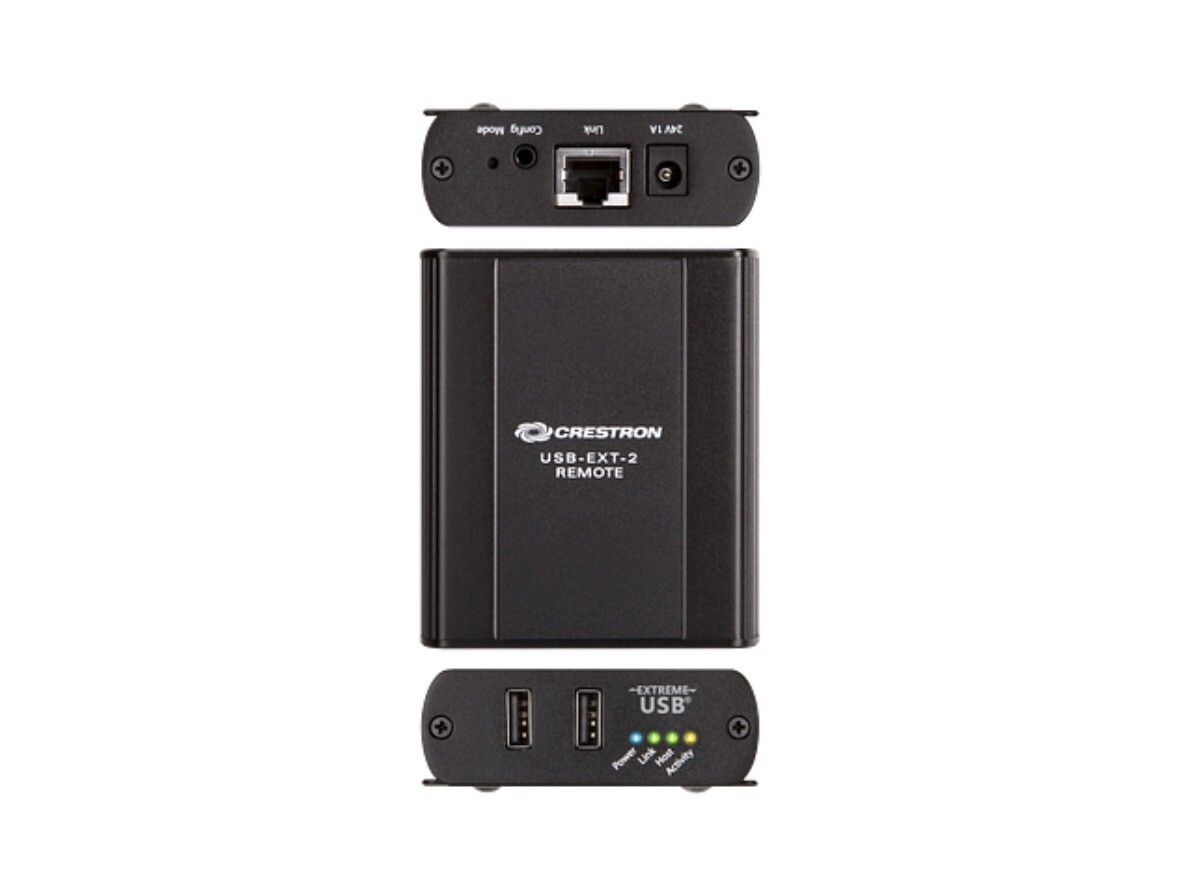 PAIR Crestron USB‑EXT‑2‑LOCAL and USB‑EXT‑2‑REMOTE Extender New Free ...