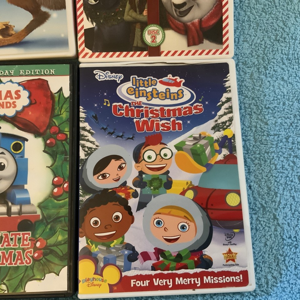 Children’s Holiday DVD’s Little Einstein/Ice Age/Thomas & Friends And ...