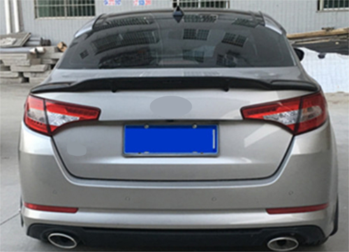 For Kia K5 Optima Sedan R-style Rear Trunk Spoiler Wing Bright Black ...