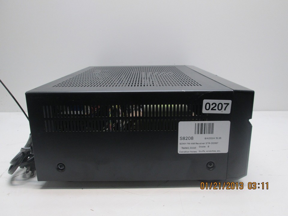 Sony STR-DE997 Dolby Digital FM AM Stereo Receiver | eBay