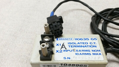 DRANETZ 110635-G5 ISOLATED CT TERMINATION | eBay