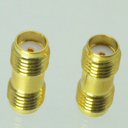2X Useful SMA Female To SMA Female Jack In Series RF Coaxial Adapter ...