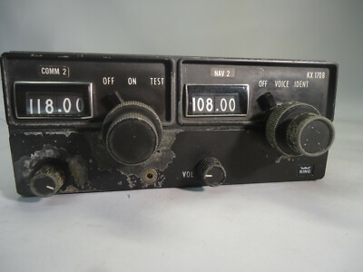 King KX-170B Nav Com Part Number 069-1020-00 For Parts | eBay