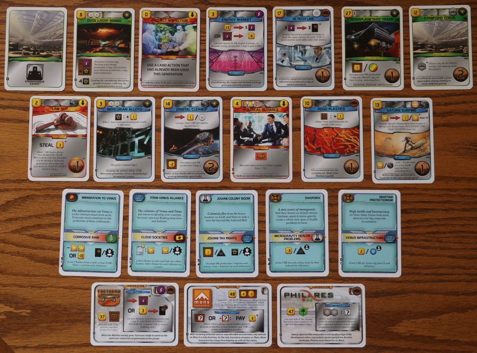 Terraforming Mars Promo Card Mini Expansion Board Game Kickstarter Big ...