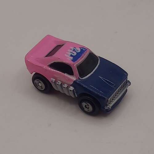 Micro Machines Dodge Charger Funny Car Blue/Pink #11 Street Racers 1986 ...