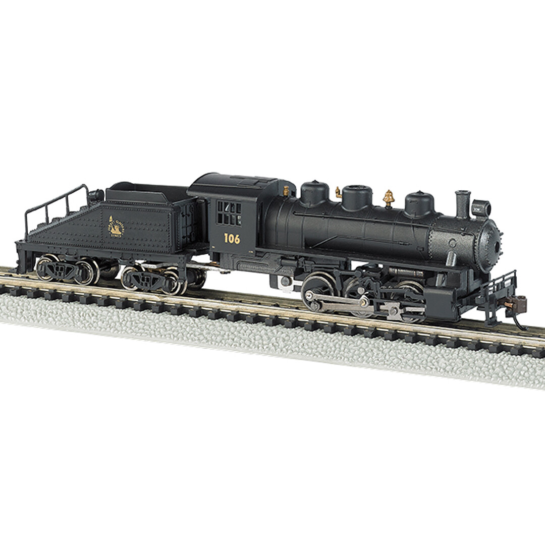 Bachmann 50565 USRA 0-6-0 Switcher & Tender New Jersey Central #106 ...