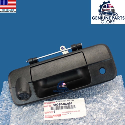 GENUINE OEM TOYOTA 2007-2013 TUNDRA TAILGATE HANDLE W/CAMERA HOLE 69090 ...