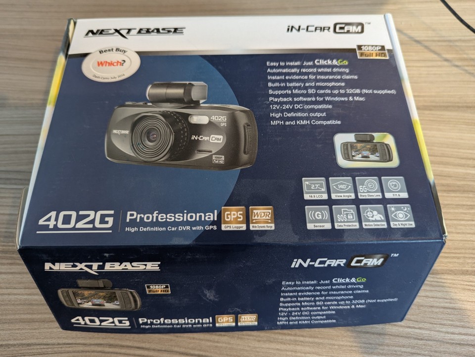 Nextbase 402G Professional Dash Cam In-Car Camera Defective | eBay UK