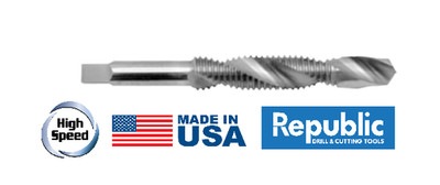 M4X.70 HIGH SPEED STEEL COMBINED DRILL TAP-USA ITEM NUMBER MI-789M4X.70 ...