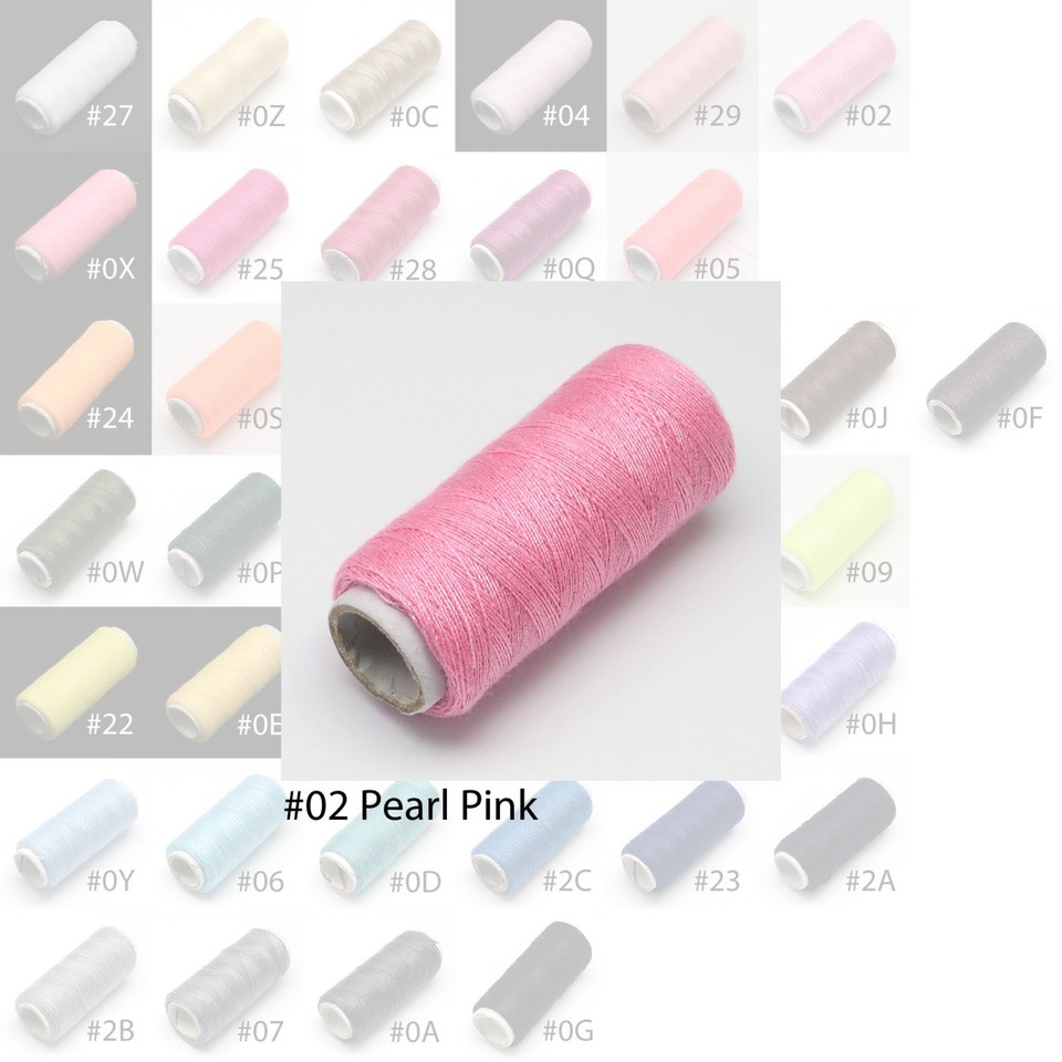 402 Polyester Thread Sewing Cords Cloth 120m / 130 yards - B4G | eBay