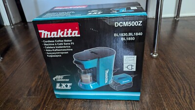 Makita Cordless Coffee Maker 18V LXT Lithium Ion DCM500Z - No Battery ...