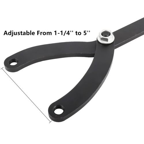 Adjustable Variable Pin Spanner Wrench Drive Fan Clutch Pully Holder ...