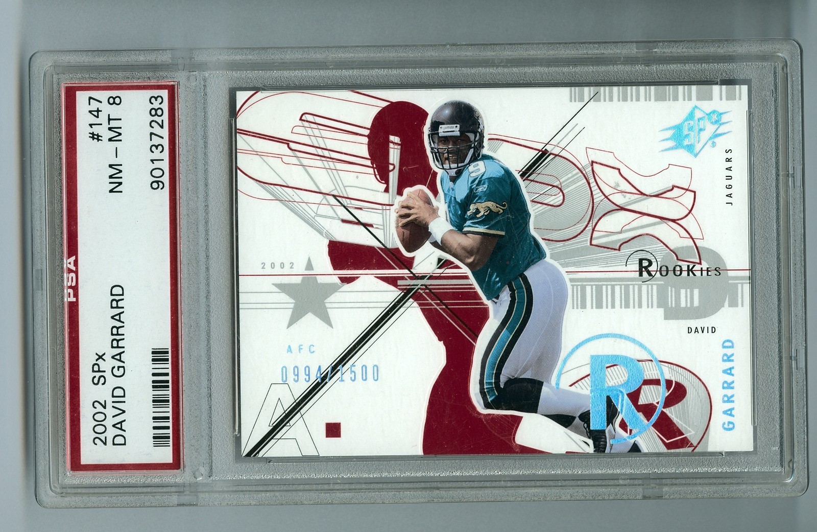 David Garrard 2002 SPX Football Rookie Card #147 Jaguars PSA 8 NMMT | eBay