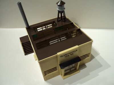 Plasticville Bachmann Factory Building O Scale for Lionel Layouts! No ...