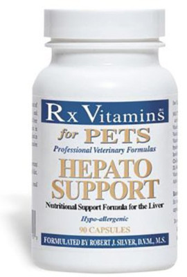 Rx Vitamins for Pets Hepato Support Dogs & Cats - Nutritional Formula ...