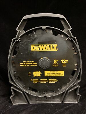 DeWALT DW812DADO - 15 Piece Stacked DADO Set 8” W/ 12 Teeth | eBay
