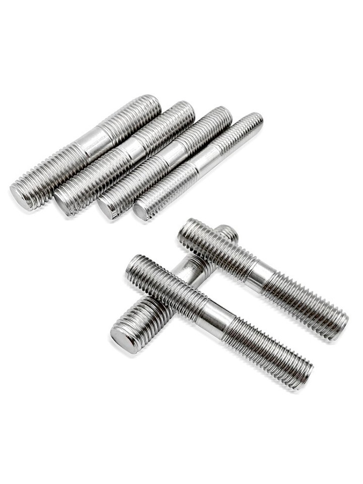 M3 ~ M16 A2 304 Stainless Steel Double End Threaded Studs Screws/Bolts ...