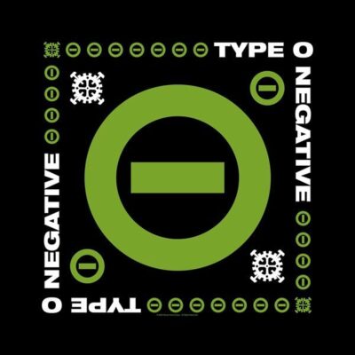 Type O Negative - Negative Symbol Cotton Bandana - 21" x 21" | eBay